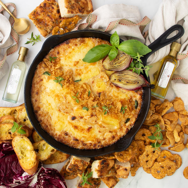 French Onion & Chicken Chicharron Dip (French Hens) | 12 Days of ...