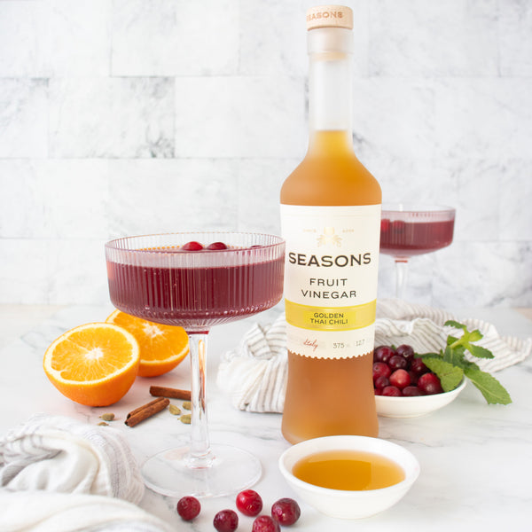 Golden Thai Chili Cosmo Mocktail | Cocktails, featured, Mocktails and ...