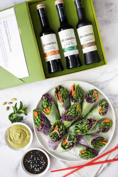 Fresh Spring Rolls with Duo of Dips | Appetizer, featured and more ...