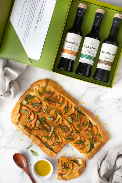 Sweet Potato & Spring Onion Sheet Pan Tart | Appetizer and more ...