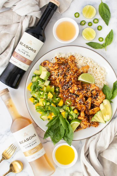 Chili Crisp Shallot Chicken Rice Bowl | Entree, featured and more ...