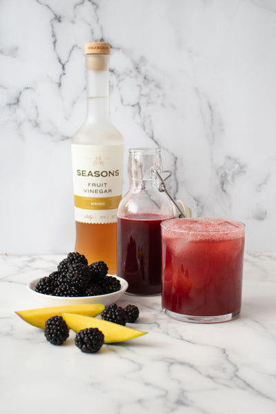 Blackberry Mango Shrub | Cocktails and more | Seasons Olive Oil ...
