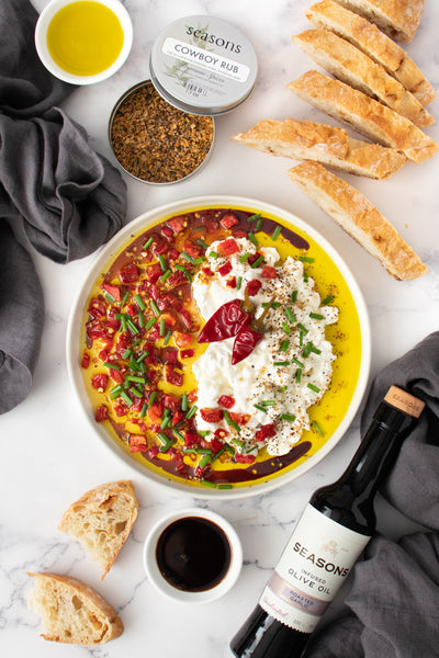 BBQ Bread Dipper | Appetizer, featured and more | Seasons Olive Oil ...